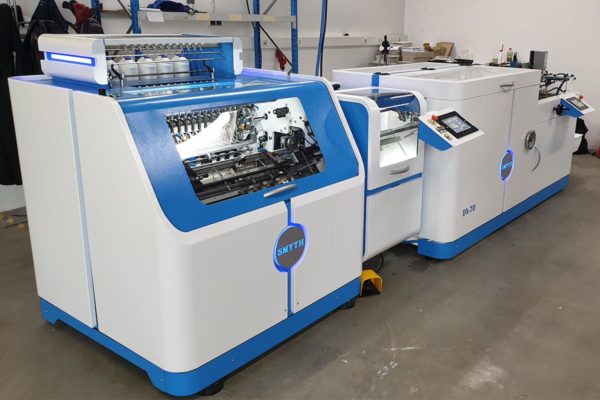 M. J. Raak expands capacity! The second Smyth book sewing machine (DX ...